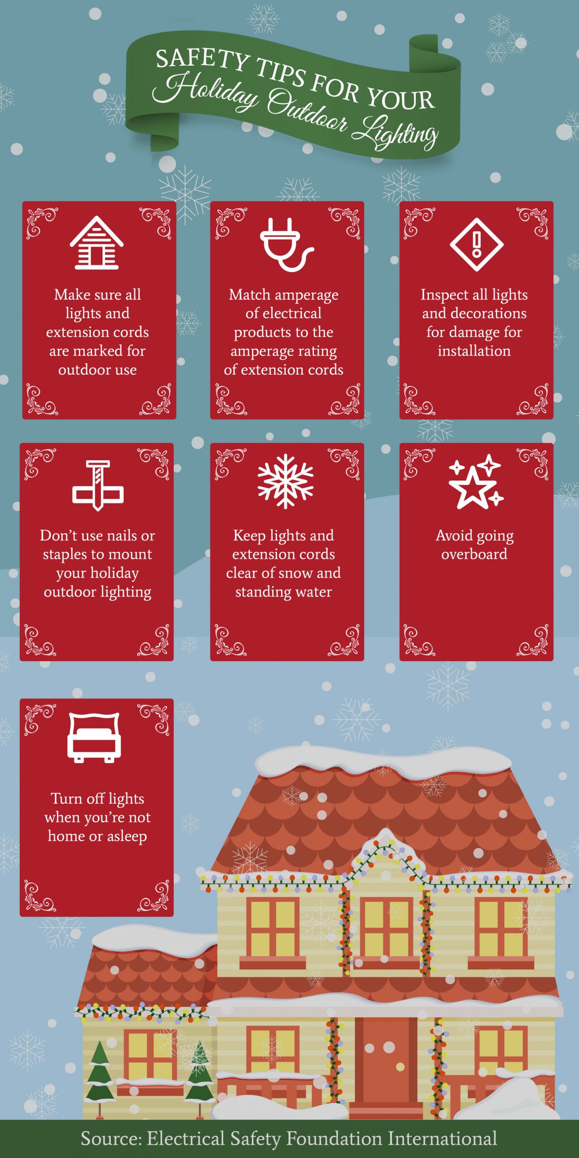 Outdoor Lighting Missouri: Safety Tips For Your Holiday Outdoor Lighting